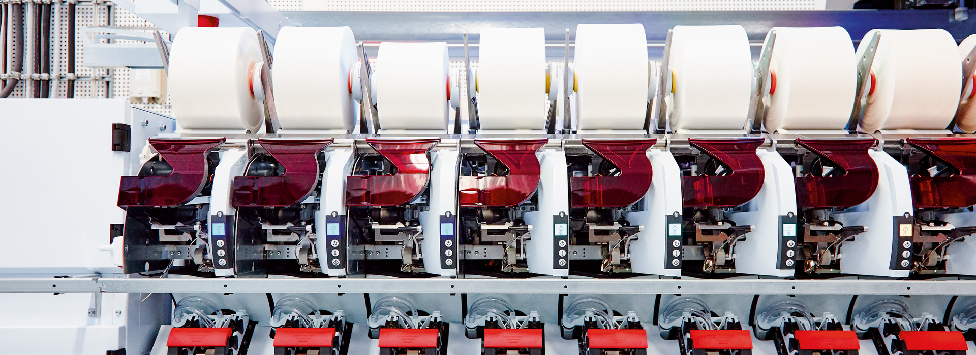 Autoairo air spinning machine - Saurer